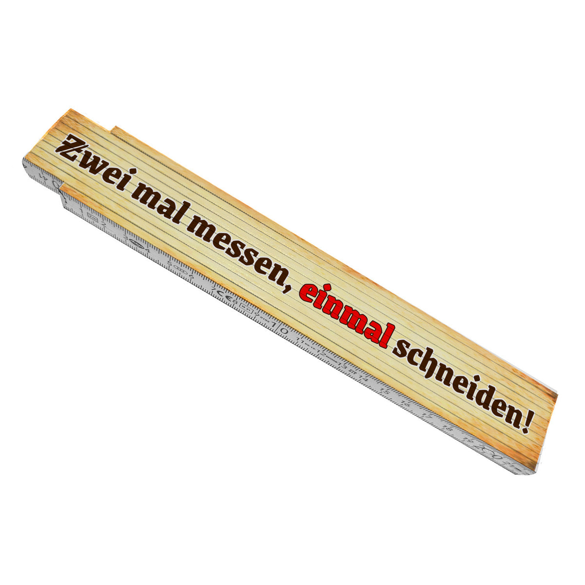 Meterstab aus Holz: Zwei mal messen, einmal schneiden! Jetzt kaufen und sparen! – trendaffe.de