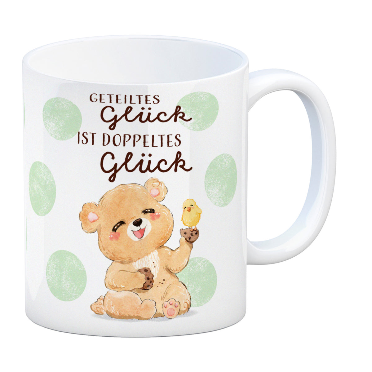 Bär Kaffeebecher - Teile Glück und Freude Jetzt! – trendaffe.de