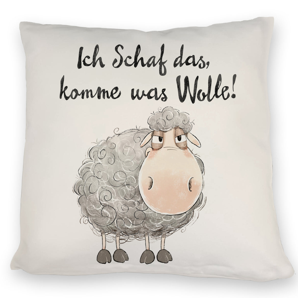 Kuschel Schaf Kissen Ich Schaf Das Motivation Trendaffe De