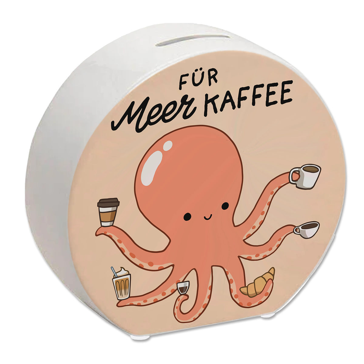 Kawaii Krake Spardose - Spare jetzt für mehr Kaffee! – trendaffe.de